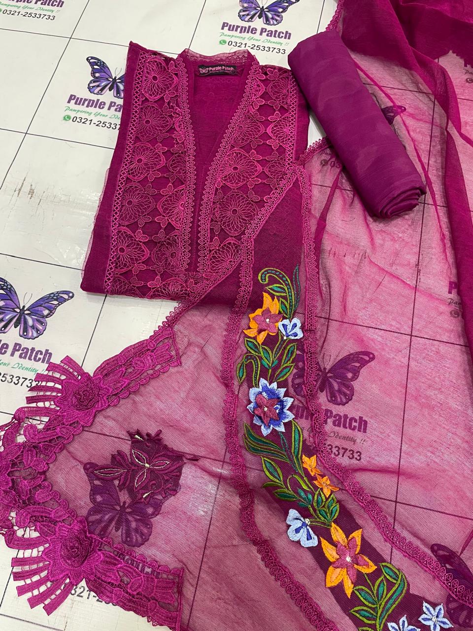Gulaal Collection Majenda – Purple Patch