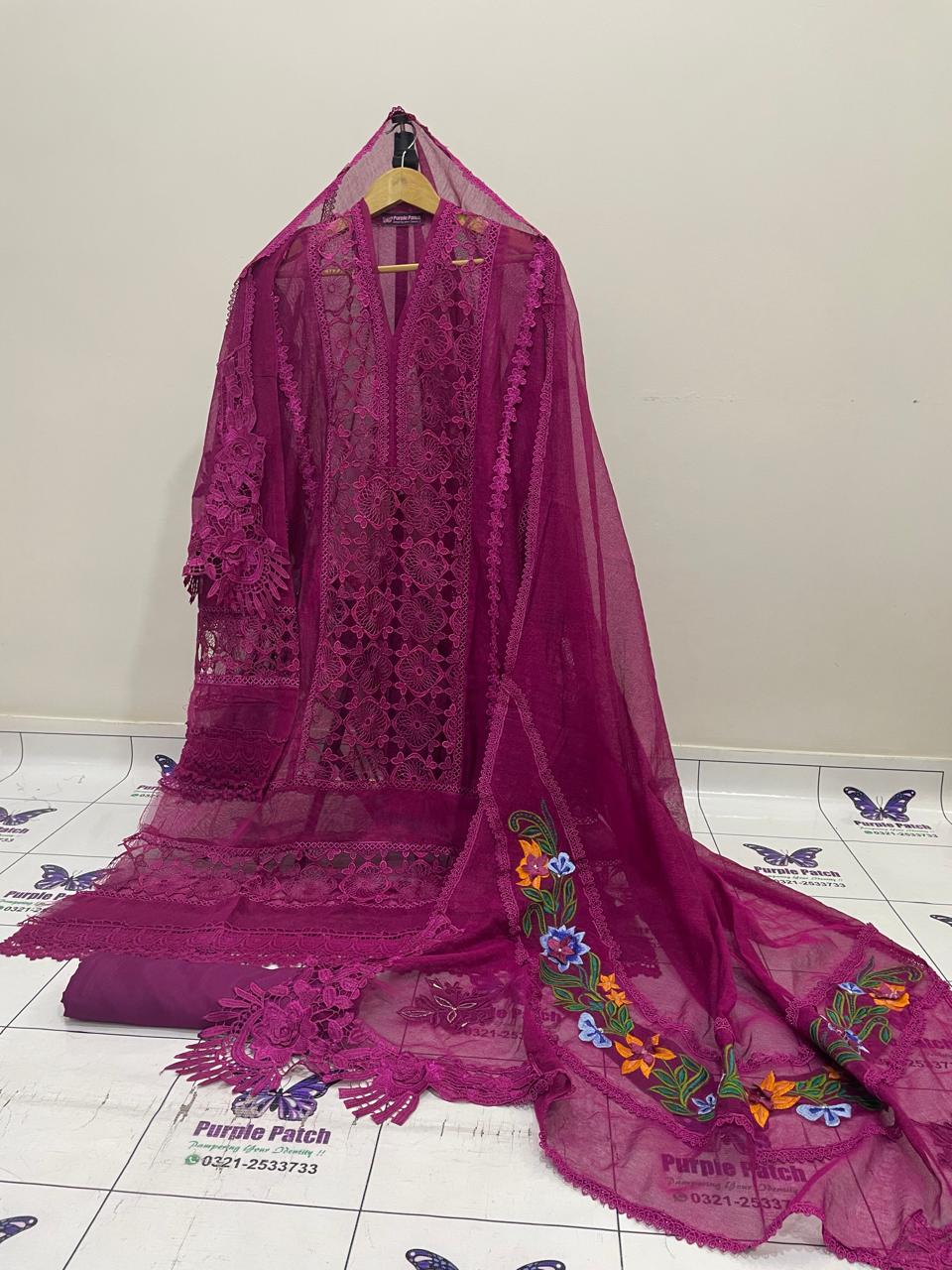 Gulaal Collection Majenda – Purple Patch